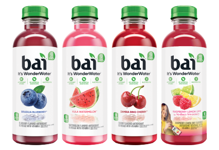 Raspberry Lemon Lime - Bai Water Beverage